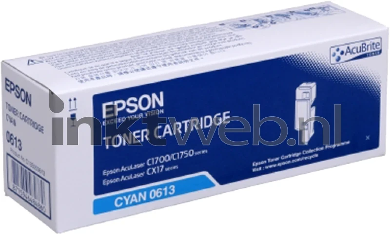 Epson C1700 XL cyaan (Origineel Hoge Capaciteit)